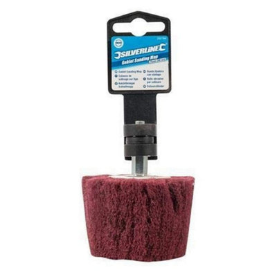 Silverline Goblet Sanding Mop - 75mm 240 Grit