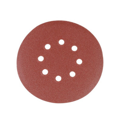 Silverline - Hook & Loop Discs Punched 150mm 10pk - 150mm 120 Grit ...