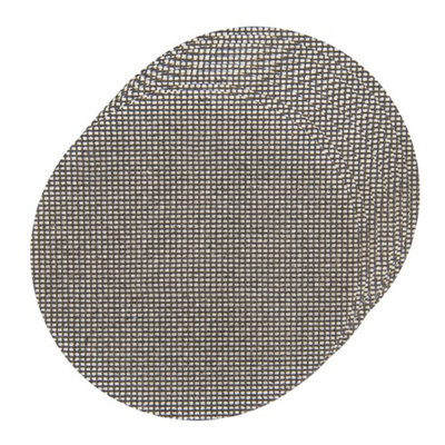 Silverline - Hook & Loop Mesh Discs 225mm 10pk - 4 x 40G, 4 x 80G, 2 x ...