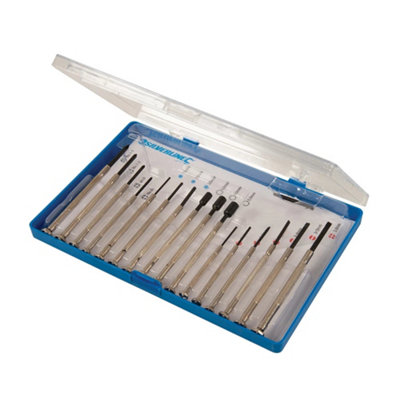 Silverline Jewellers Precision Screwdriver Set 16Pce