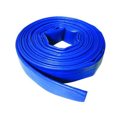 Silverline Lay Flat Hose - 10m x 32mm | DIY at B&Q