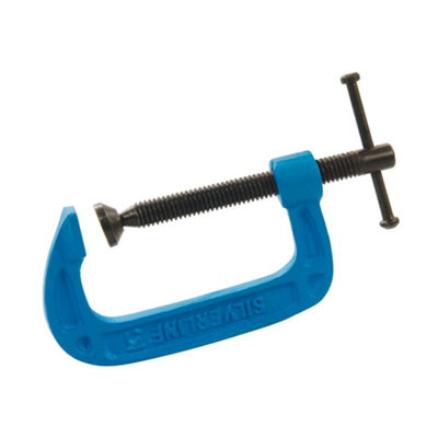 Silverline - Light Duty G Clamp - 75mm