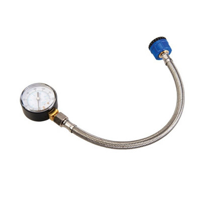 Silverline Mains Water Pressure Test Gauge