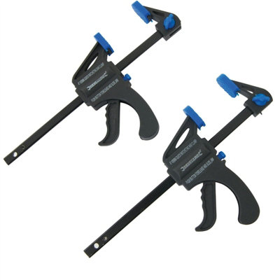 Silverline - Mini Clamps 2pk - 100mm