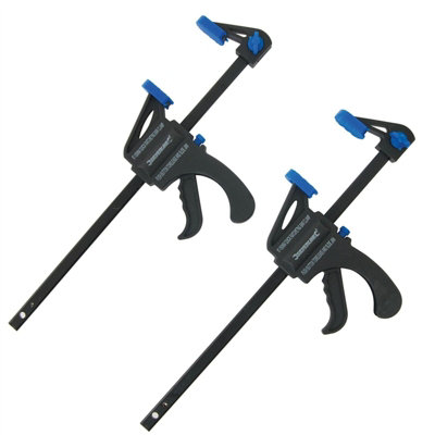 Silverline - Mini Clamps 2pk - 150mm