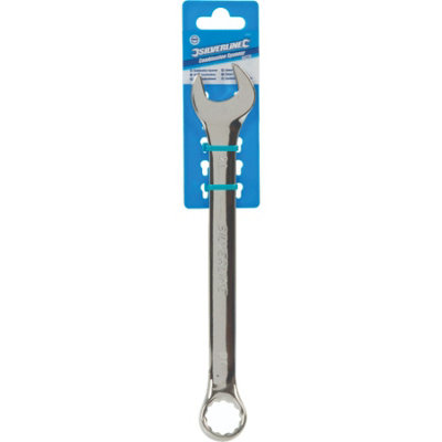 Silverline Polished Spanner Combination Fixed Head Wrench Metric 6mm ...