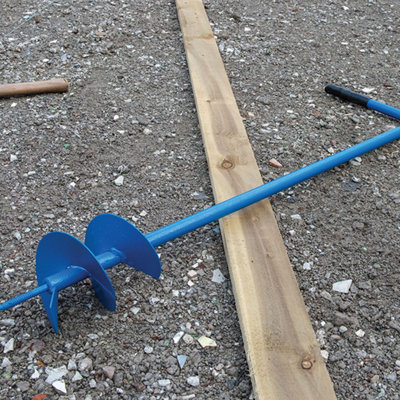 Silverline Post Hole Auger 868696 Garden Tools 127mm Dia