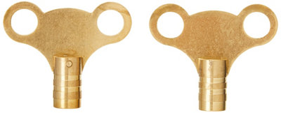 Silverline Radiator Bleed Keys Clock Type 2pk - 2pk | DIY at B&Q