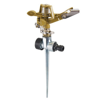 Silverline Spiked Impulse Sprinkler Gold/Silver (One Size)