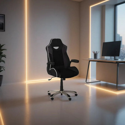 Silverstone Gaming Chair in Black