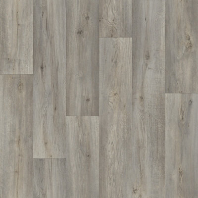 Silvertex Silk Oak Wood Effect Grey Anti Slip Commercial Vinyl Flooring ...