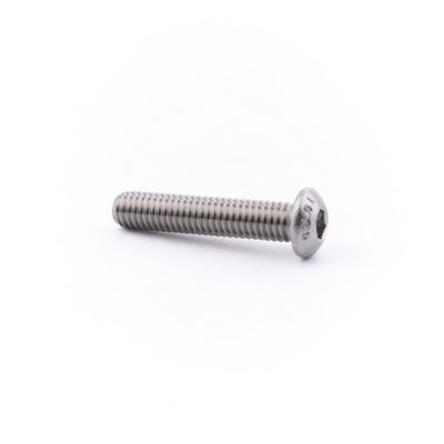 Simfix Hexagon Socket Button ISO 7380-1 A2 M6 X 20 (Full Thread), Pack ...