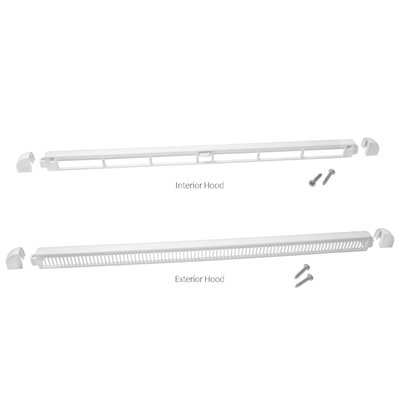 Simon Framevent Trickle Vent - 3180EA (400mm), White