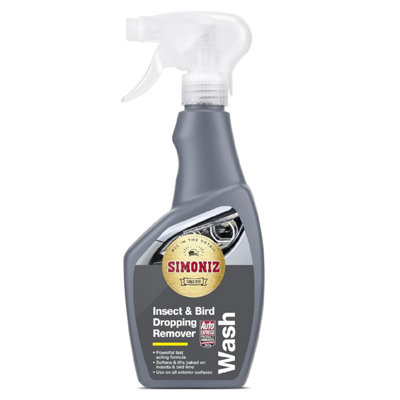 Simoniz Insect & Bird Dropping Remover Car Paint Cleaner Bug Spray 500ml