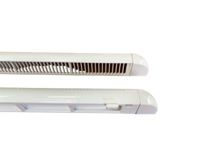Simons White High Flow Window Vent 525mm Long