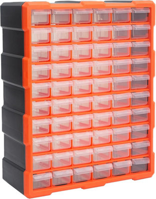simpa 60 Multi Drawers Tool Bit Storage Organiser. | DIY at B&Q