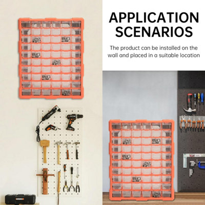 simpa 60 Multi Drawers Tool Bit Storage Organiser.