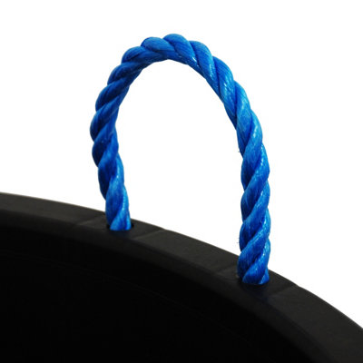 simpa 75L / 16.5 Gallon XL Multipurpose Tub Bucket with Rope Handles
