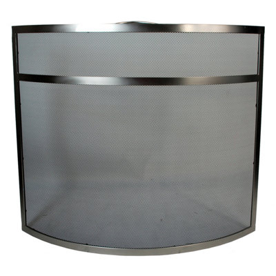 simpa a la mode Freestanding Curved Fire Guard 73cm (W).