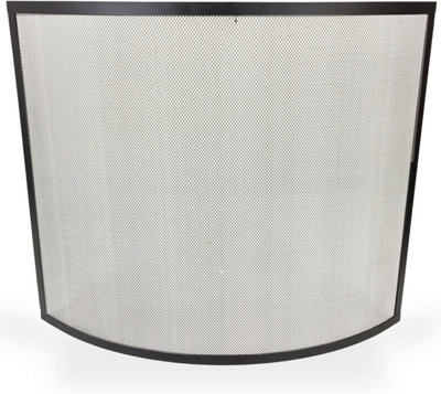 simpa Haute Freestanding Curved Fire Guard.