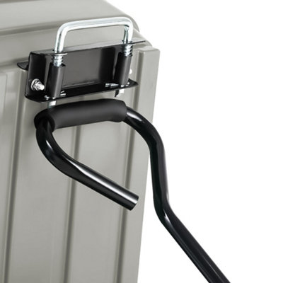 simpa Multi-Purpose Grey All Terrain Tipping Barrow Cart with Pneumatic ...