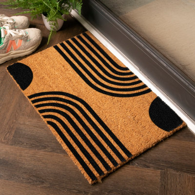 Simple Abstract Lines Doormat | DIY at B&Q