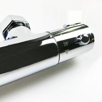 Simple Bathrooms Exposed Thermostatic Mixer Shower Wall-mounted Set ...