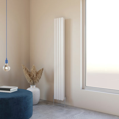 SIMPLE BATHROOMS Flat Panel 1800x272mm Radiator Designer Central Heater ...