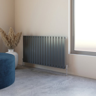 SIMPLE BATHROOMS Flat Panel 600x1156mm Radiator Designer Central Heater ...