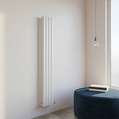 SIMPLE BATHROOMS Oval Column 1600x236mm Radiator Designer Central ...