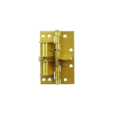 Simple gold automatic door closer manual positioning hardware ...