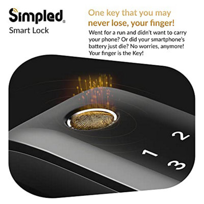 Simpled SF Slim Series Smart Lock