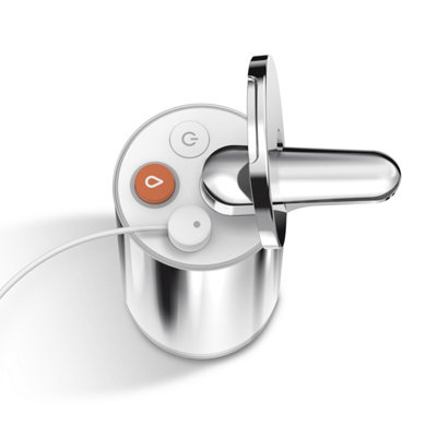 simplehuman 295ml Foam Sensor Soap Pump, Automatic Hand Motion Soap Dispenser, Rechargeable ...