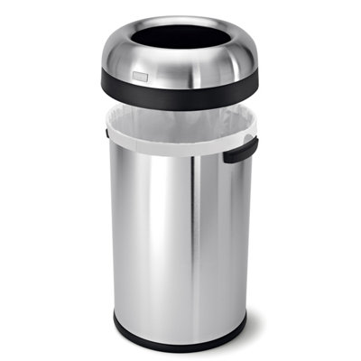 simplehuman 80L Open Bin, Office Business Commercial Bin, Dent ...