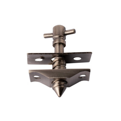 Simplex Brass Baton Rod Screw Long (43mm) - Antique Nickel