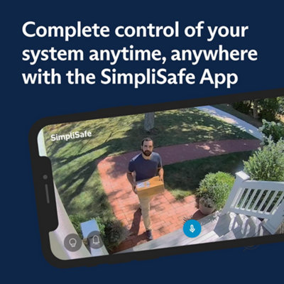 SimpliSafe 7 Piece Home Security & Alarm System with Indoor Camera ...