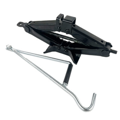 Simply 1 Tonne Scissor Jack with secure base for small cars
