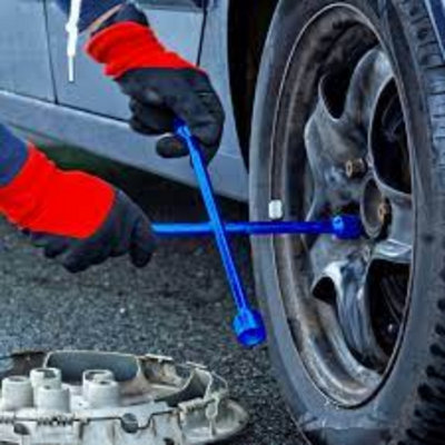 Simply 4 Way Wheel Brace in Blue