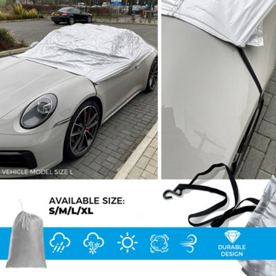 SIMPLY AUTO CAR TOP COVER WATER RESISTANT SNOW FROST ICE SUN PROTECTOR ...