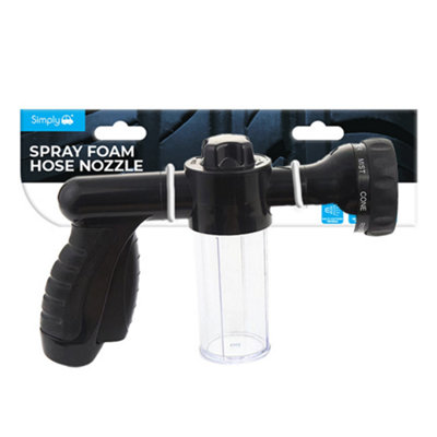 SIMPLY AUTO Spray Foam Hose Nozzle Foam Blaster Multi-Pattern Car ...