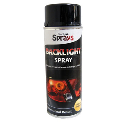 Simply Black Tail Light Tinting Lens Plastic Glass Spray Car Styling ...