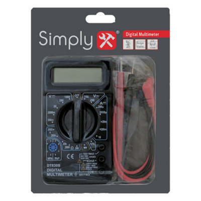 Simply Digital Multimeter Voltage Tester | DIY at B&Q