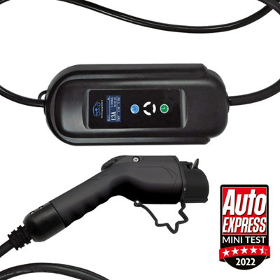 Simply Premium Adjustable Amperage Electric Vehicle Fast-Charging 3.1kW ...