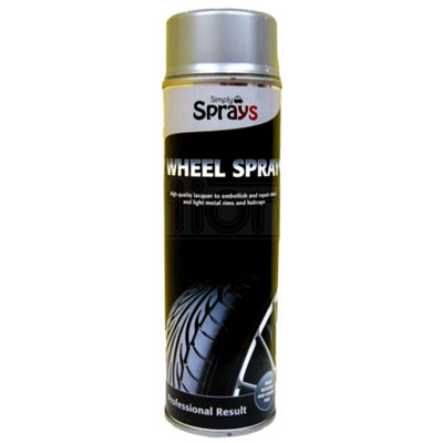Simply Silver Alloy Wheel Repair Restorer Lacquer Professional 500ml