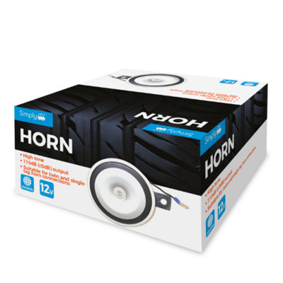 Simply Universal Disc Horn Single Tab High Tone | DIY at B&Q