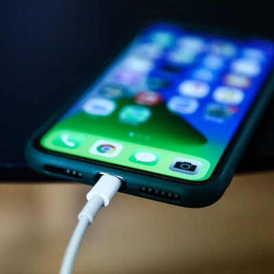 Simply White iPhone Lightning Phone Charging Charger Cable
