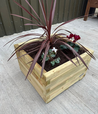 Simply Wood Signature Classic SQUARE Planter - Extra Large