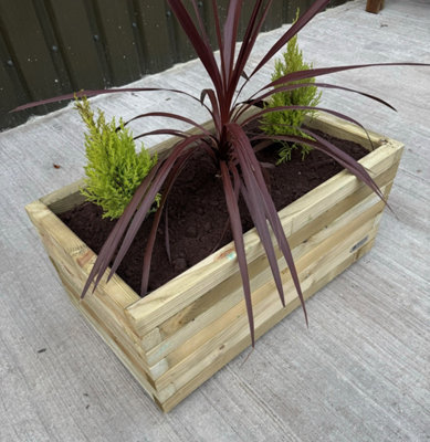 Simply Wood Signature Classic TROUGH Planter - Extra Large