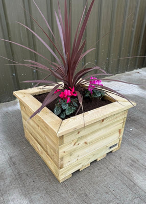Simply Wood Signature SQUARE Planter - Extra Large