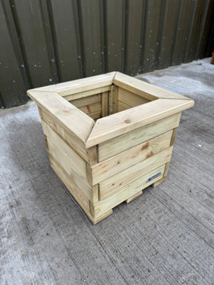Simply Wood Signature SQUARE Planter Range - Large X 2